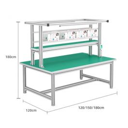 Shopklub | โต๊ะช่างอเนกประสงค์ Assembly Line Table แบบเรียบ | 2.shopklub