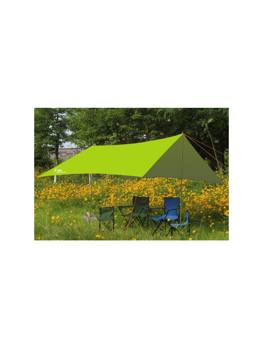 ฟลายชีท FLYTOP เต็นท์พับเก็บ สี เขียว ขนาด 300 x 290 ซม.