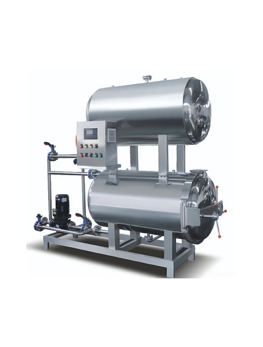 Shopklub | เครื่องรีทอร์ทขนาดเล็กระบบพ่นน้ำ พร้อมหม้อน้ำร้อนด้านบน ...