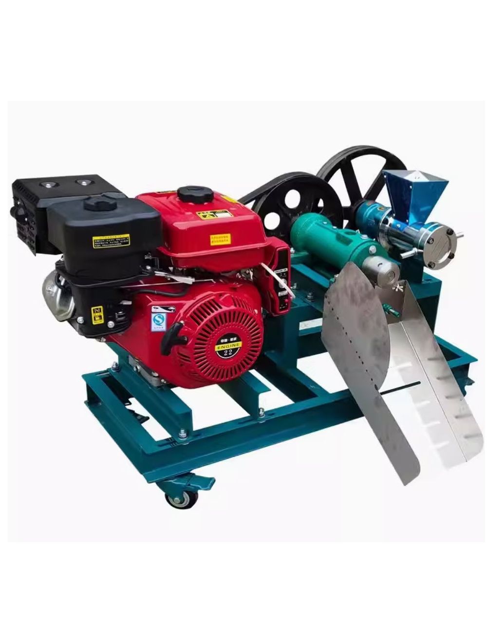 เครื่องทำขนมข้าวโพด multifunctional corn, soybean, rice, rice sticks ...