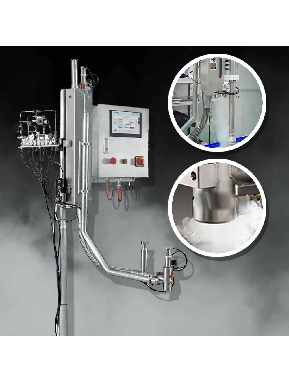 Shopklub | เครื่องหยอดก๊าซไนโตรเจน สำหรับอาหาร Quick-Freezing คุณภาพสูง ...