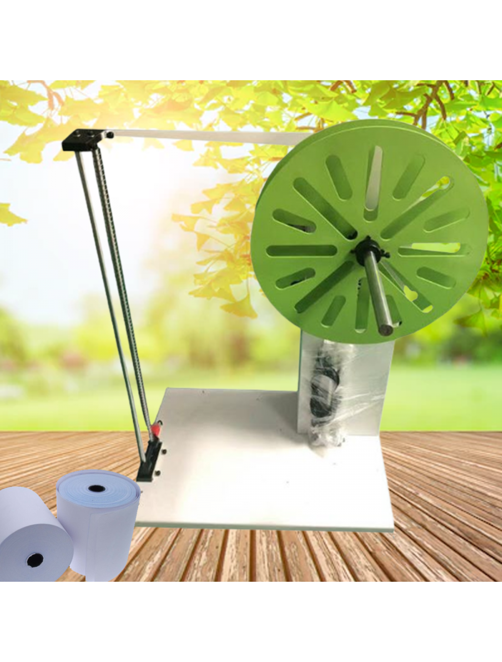 Shopklub | ที่ม้วนกระดาษ เครื่องม้วนกระดาษ แบบเดี่ยวและคู่ Automatic R ...