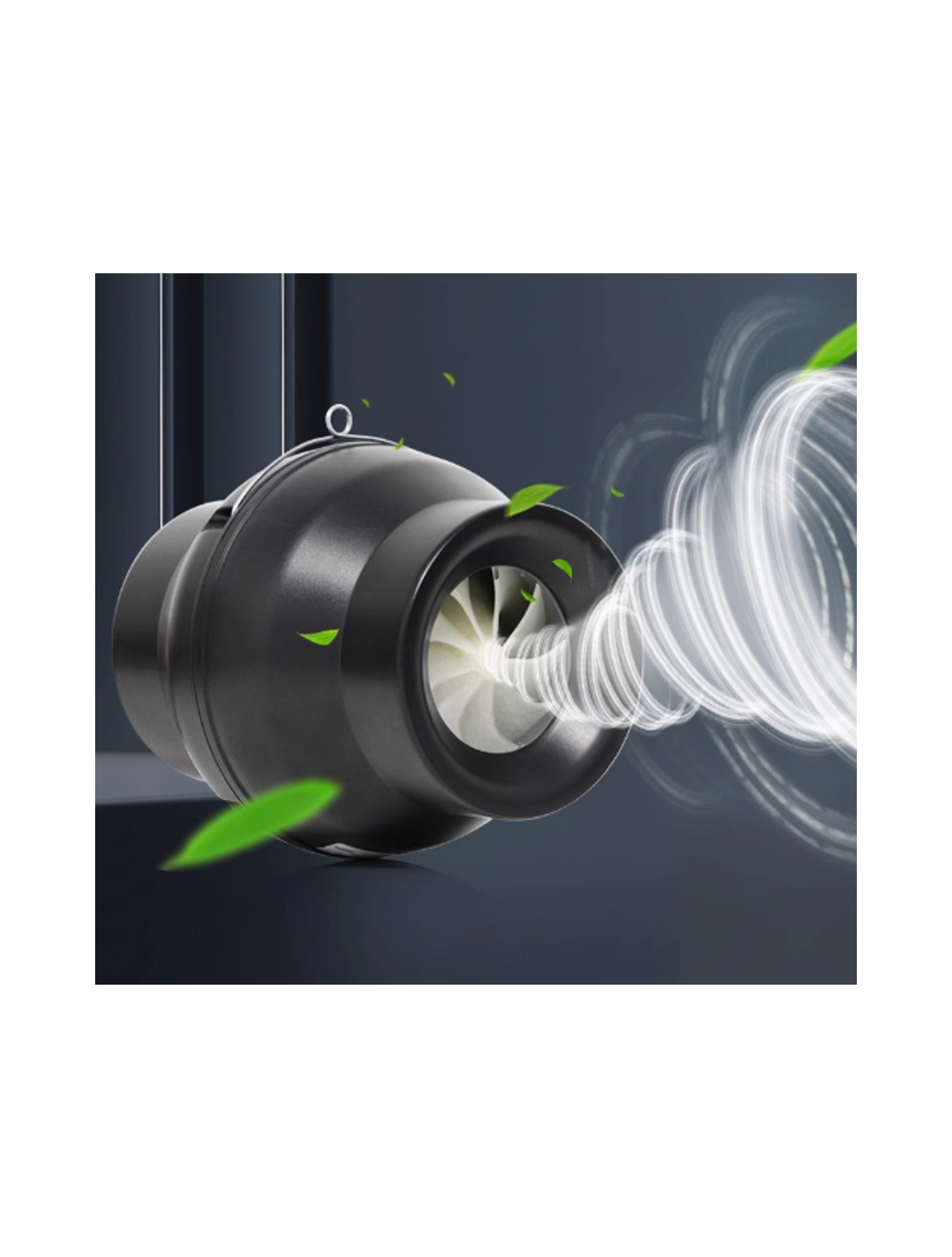 Shopklub | พัดลมระบายอากาศแรงดันสูง High Pressure Inline Duct Fan รุ่น ...