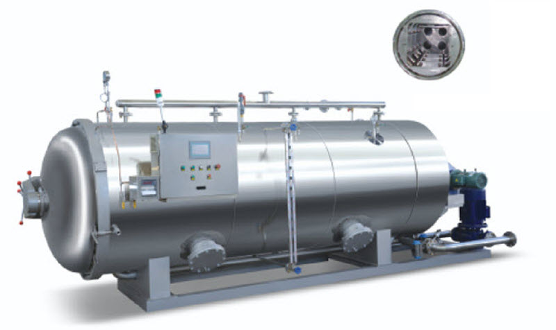 Shopklub | เครื่องรีทอร์ทขนาดเล็กระบบพ่นน้ำ พร้อมหม้อน้ำร้อนด้านบน ...