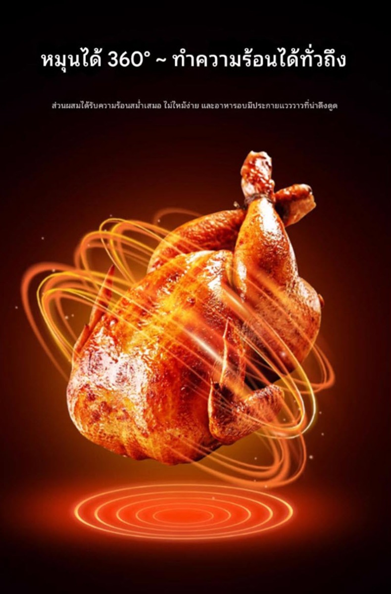 Shopklub | เตาอบไก่ระบบหมุน ขนาดกลาง สำหรับร้านอาหาร เชิงพาณิชย์ ...